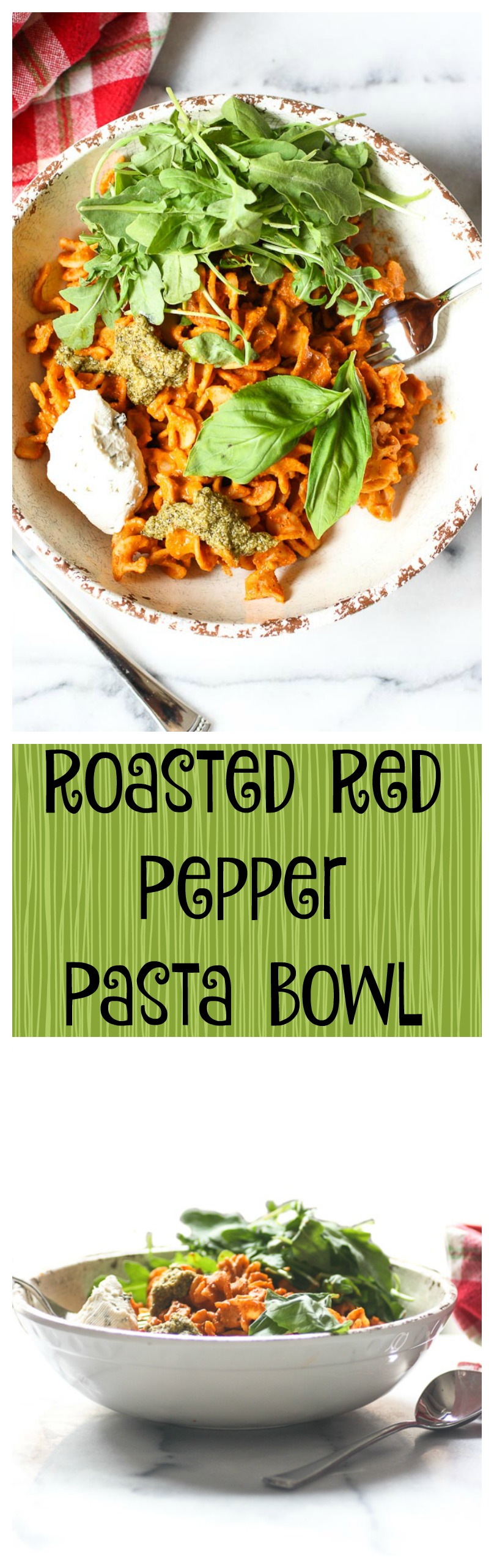 Roasted Red Pepper Pasta Bowl Recipe
