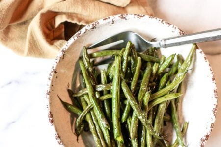 Salt And Pepper Roasted Green Beans Recipe