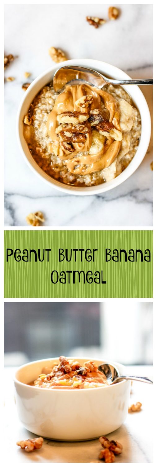 Delicious Peanut Butter Banana Oatmeal Recipe